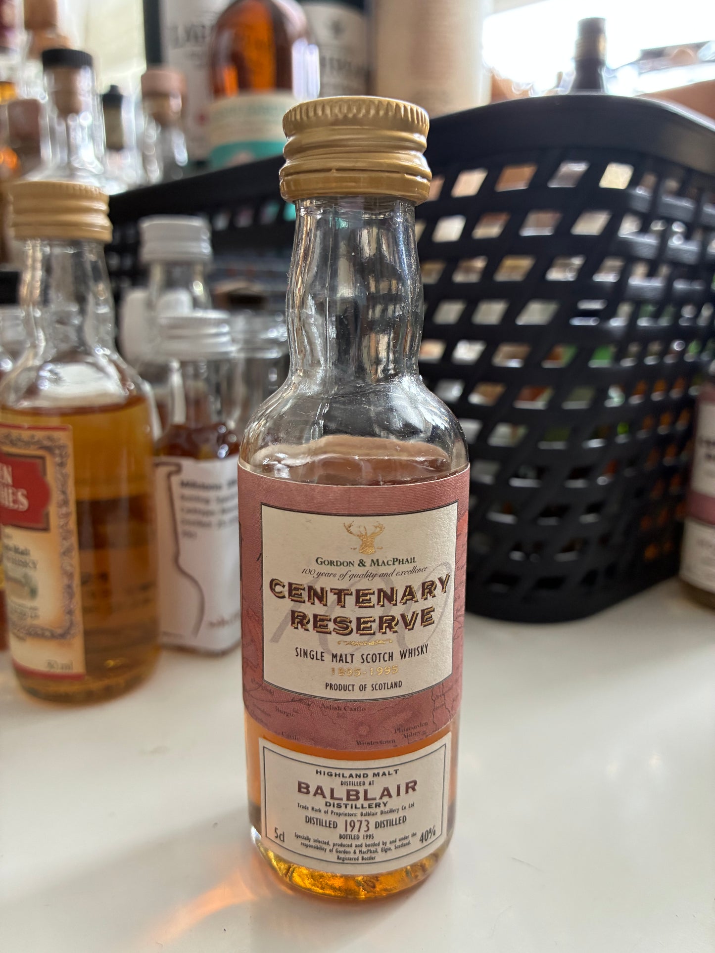 Balblair 1973 GM Centenary Reserve - miniature – Whisky Aby