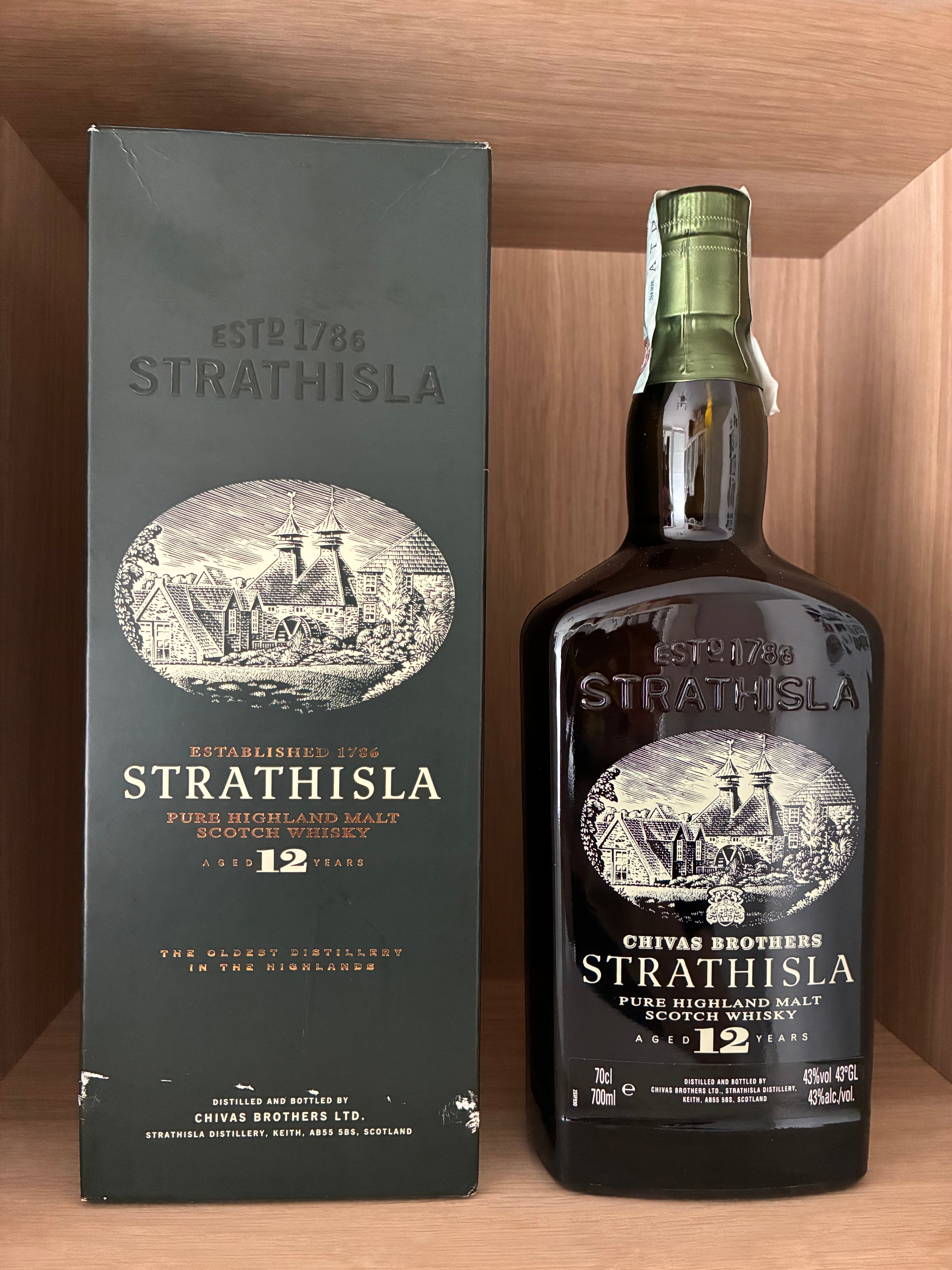 Strathisla 12y - full bottle – Whisky Aby